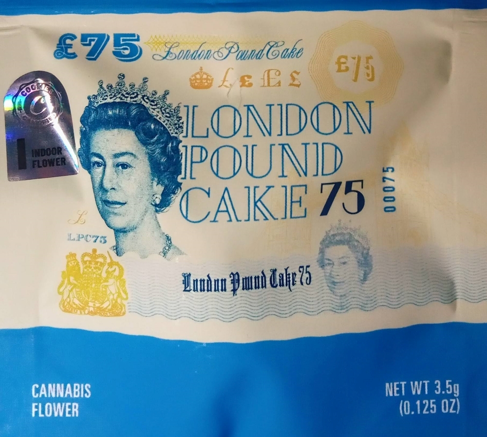 Cannabis Review – London Pound Cake 75 – Maryland Home Grow Consulting